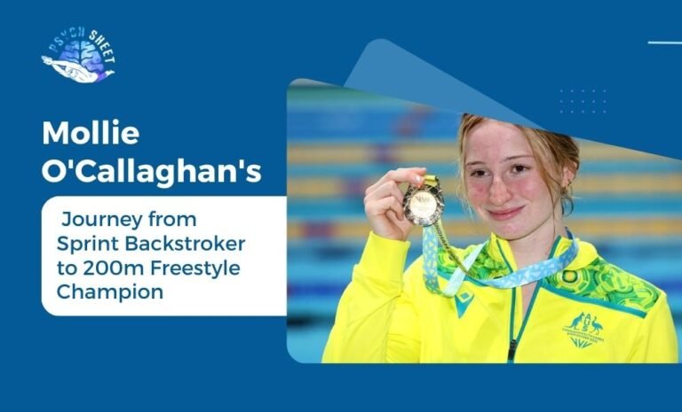 Mollie O'Callaghan's Journey from Sprint Backstroker to 200m Freestyle ...